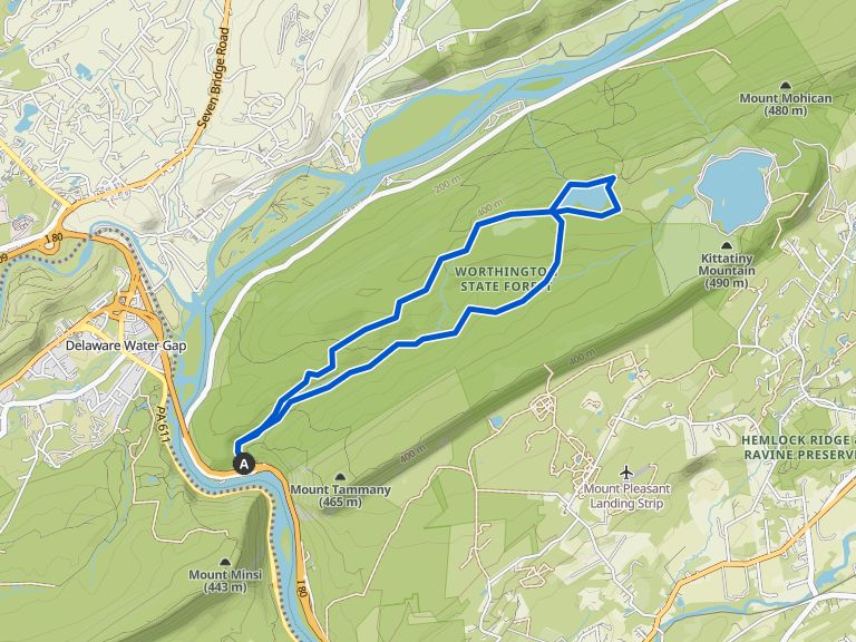 Sunfish Pond Loop – Worthington State Forest Vous voulez faire le Tour ...